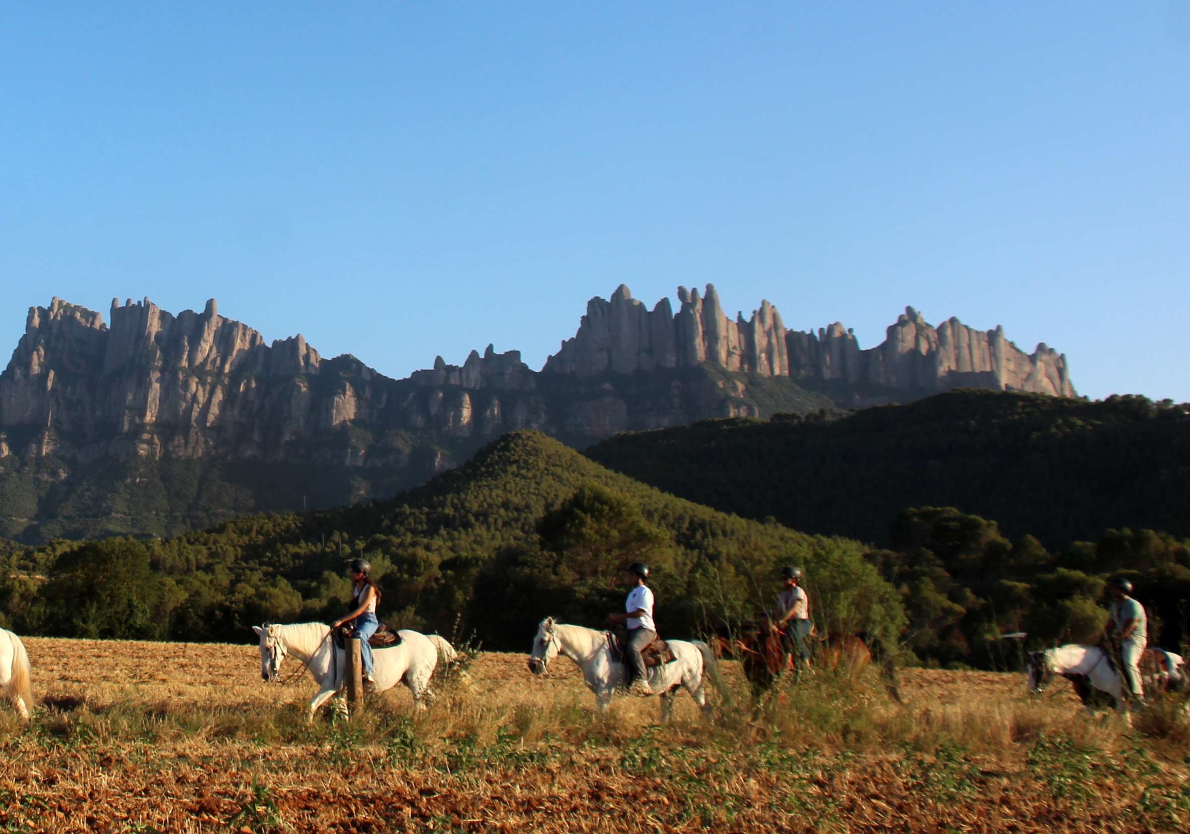 Montserrat Day Tour from Barcelona with Horseback Riding